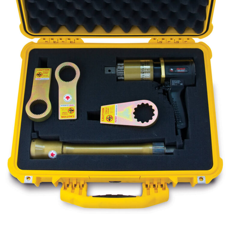 Wheel nut bolting pneumatic series - RAD Torque Tools